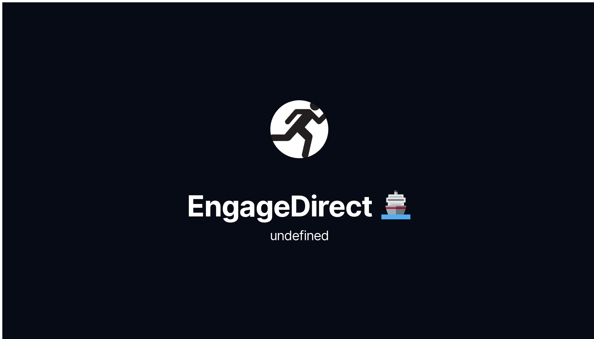 EngageDirect 🚢 | Welcome to my Social Blog